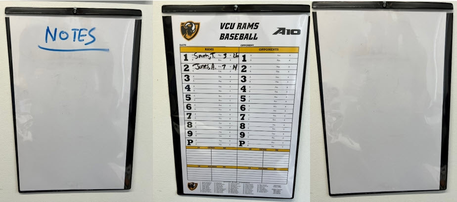 Dugout Chart Sleeve – sports-343